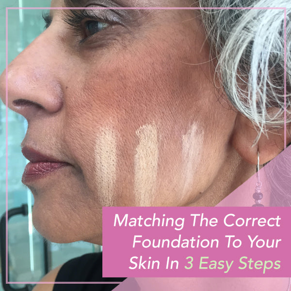 Matching The Correct Foundation To Your Skin In 3 Easy Steps ...