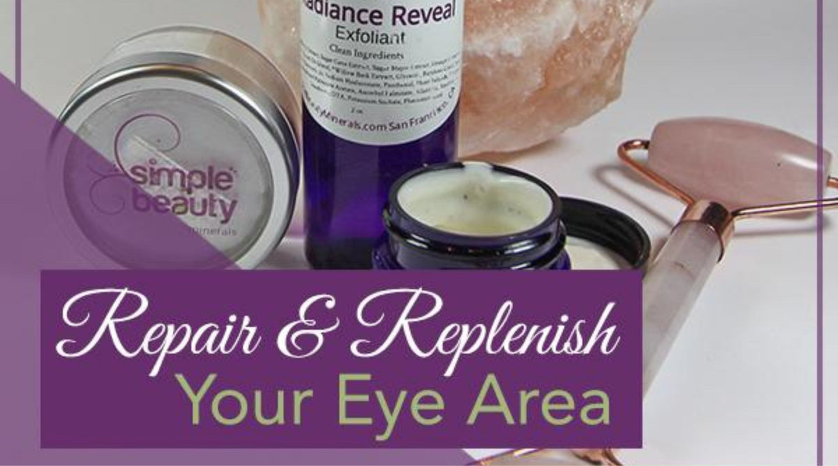 Repair and Replenish Your Eye Area - skin around your eyes ages faster ...
