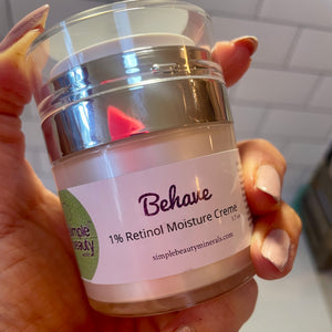 Behave 1% Retinol Moisture Creme - Fragrance Free ...